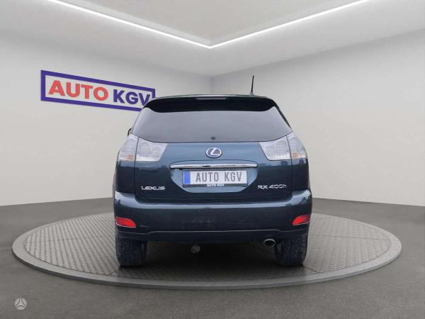Grey Lexus RX 400h 2008 in Vilnius, with an engine capacity of 3.30 L and mileage of 270 thousand km for 6999 €, photo 4 on AUTOMOTO.COM.LV