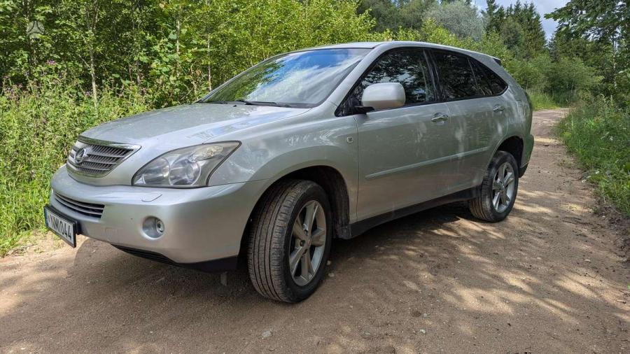 Pelēks Lexus RX 400h 2008 Šauļi, ar dzinēja tilpumu 3.30 L un nobraukumu 222 tūkst. km par 6200 €, foto 3 vietnē AUTOMOTO.COM.LV