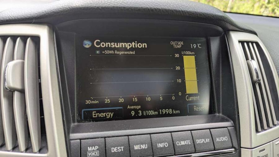 Pelēks Lexus RX 400h 2008 Šauļi, ar dzinēja tilpumu 3.30 L un nobraukumu 222 tūkst. km par 6200 €, foto 14 vietnē AUTOMOTO.COM.LV