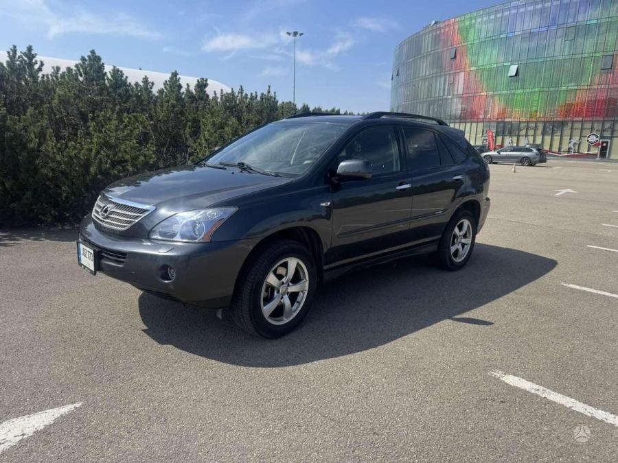 Grey Lexus RX 400h 2008 in Siauliai, with an engine capacity of 3.30 L and mileage of 230 thousand km for 7600 €, photo 5 on AUTOMOTO.COM.LV