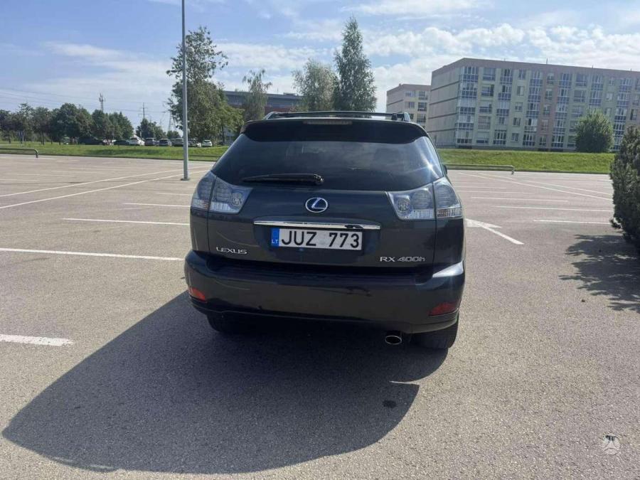 Grey Lexus RX 400h 2008 in Siauliai, with an engine capacity of 3.30 L and mileage of 230 thousand km for 7600 €, photo 7 on AUTOMOTO.COM.LV
