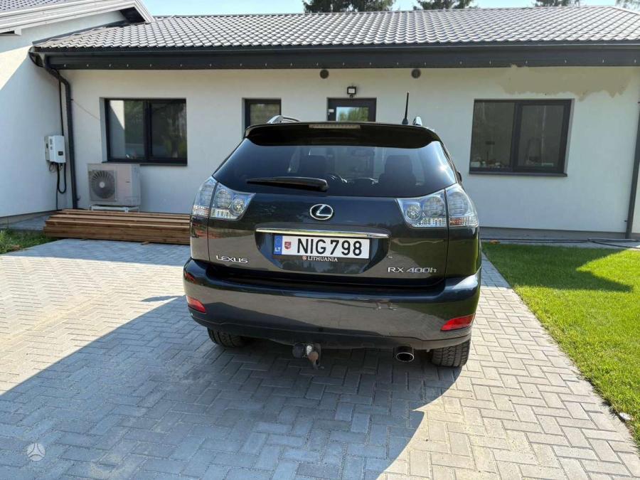 Pelēks Lexus RX 400h 2008 Viļņa, ar dzinēja tilpumu 3.31 L un nobraukumu 231 tūkst. km par 7500 €, foto 7 vietnē AUTOMOTO.COM.LV