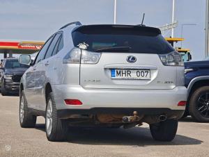 Grey Lexus RX 400h 2008 in Vilnius, with an engine capacity of 3.31 L and mileage of 355 thousand km for 7200 €, photo 7 on AUTOMOTO.COM.LV