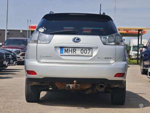 Grey Lexus RX 400h 2008 in Vilnius, with an engine capacity of 3.31 L and mileage of 355 thousand km for 7200 €, photo 8 on AUTOMOTO.COM.LV