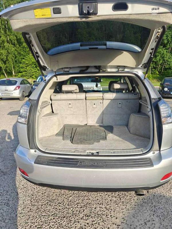 Pelēks Lexus RX 400h 2008 Viļņa, ar dzinēja tilpumu 3.31 L un nobraukumu 280 tūkst. km par 4500 €, foto 7 vietnē AUTOMOTO.COM.LV