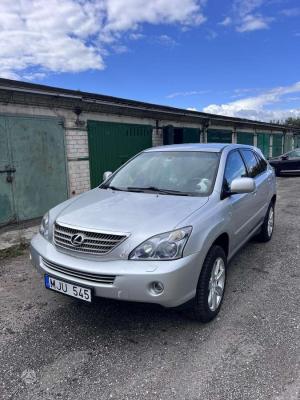 Pelēks Lexus RX 400h 2008 Viļņa, ar dzinēja tilpumu 3.31 L un nobraukumu 285 tūkst. km par 5399 €, foto 1 vietnē AUTOMOTO.COM.LV