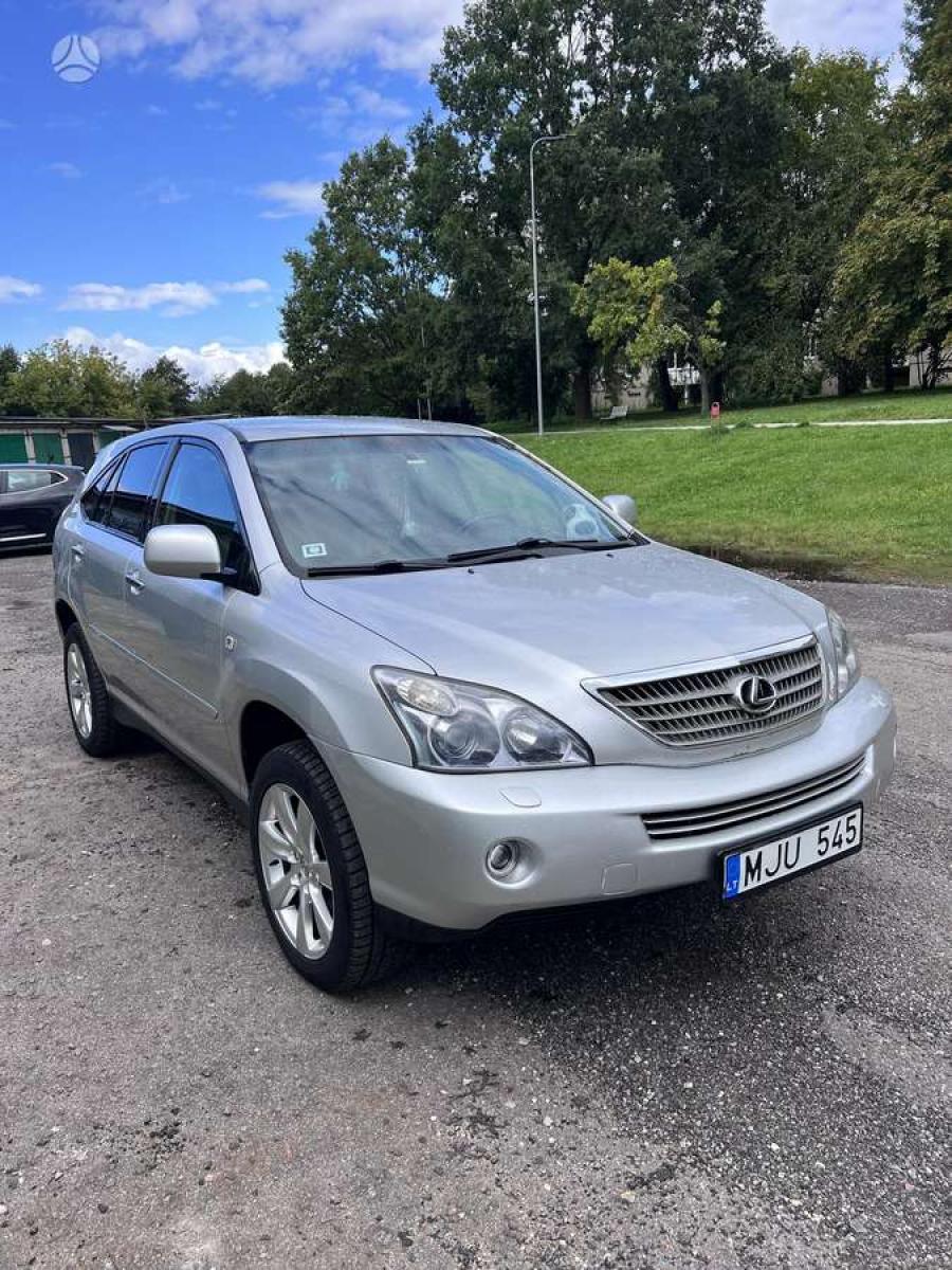 Pelēks Lexus RX 400h 2008 Viļņa, ar dzinēja tilpumu 3.31 L un nobraukumu 285 tūkst. km par 5399 €, foto 3 vietnē AUTOMOTO.COM.LV
