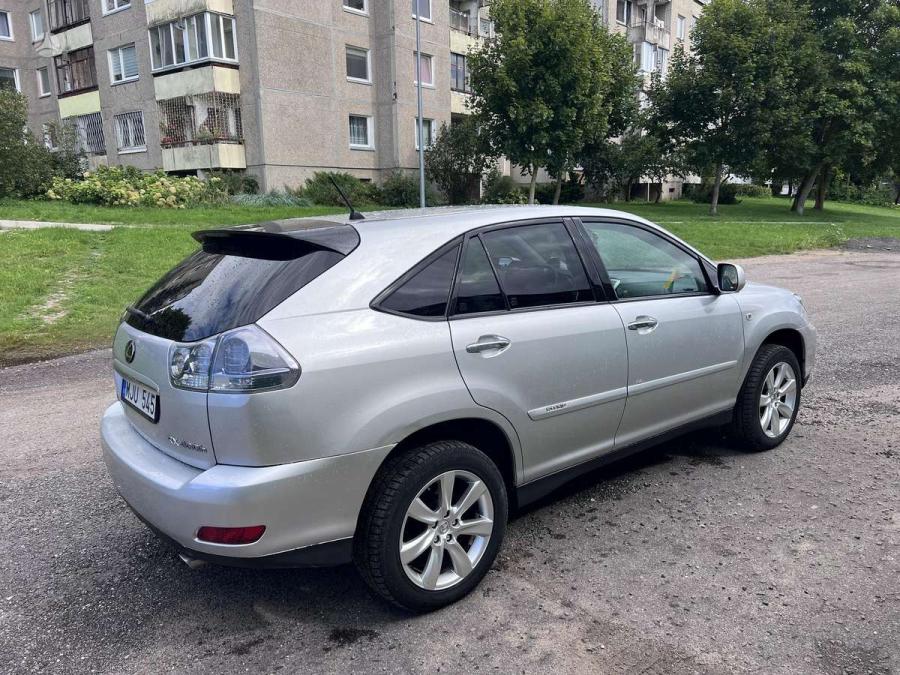 Pelēks Lexus RX 400h 2008 Viļņa, ar dzinēja tilpumu 3.31 L un nobraukumu 285 tūkst. km par 5399 €, foto 5 vietnē AUTOMOTO.COM.LV