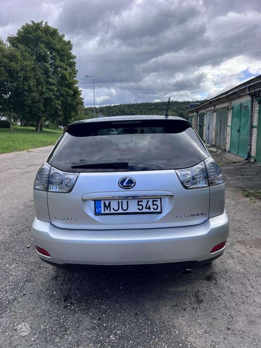 Pelēks Lexus RX 400h 2008 Viļņa, ar dzinēja tilpumu 3.31 L un nobraukumu 285 tūkst. km par 5399 €, foto 6 vietnē AUTOMOTO.COM.LV