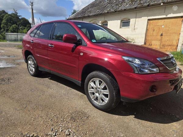 Sarkans Lexus RX 400h 2008 Viļņa, ar dzinēja tilpumu 3.31 L un nobraukumu 228 tūkst. km par 5750 €, foto 2 vietnē AUTOMOTO.COM.LV