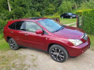 Red Lexus RX 400h 2008 in Vilnius, with an engine capacity of 3.31 L and mileage of 261 thousand km for 7500 €, photo  on AUTOMOTO.COM.LV