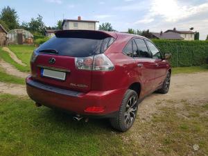Red Lexus RX 400h 2008 in Vilnius, with an engine capacity of 3.31 L and mileage of 261 thousand km for 7500 €, photo 8 on AUTOMOTO.COM.LV