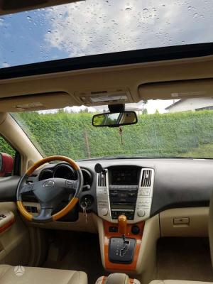Red Lexus RX 400h 2008 in Vilnius, with an engine capacity of 3.31 L and mileage of 261 thousand km for 7500 €, photo 13 on AUTOMOTO.COM.LV