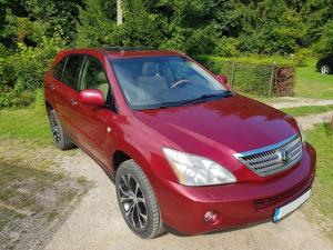 Red Lexus RX 400h 2008 in Vilnius, with an engine capacity of 3.31 L and mileage of 261 thousand km for 7500 €, photo 14 on AUTOMOTO.COM.LV