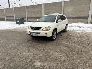 White Lexus RX 400h 2006 in Vilnius, with an engine capacity of 3.31 L and mileage of 272 thousand km for 3700 €, photo 7 on AUTOMOTO.COM.LV