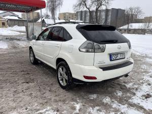 White Lexus RX 400h 2006 in Vilnius, with an engine capacity of 3.31 L and mileage of 272 thousand km for 3700 €, photo 10 on AUTOMOTO.COM.LV