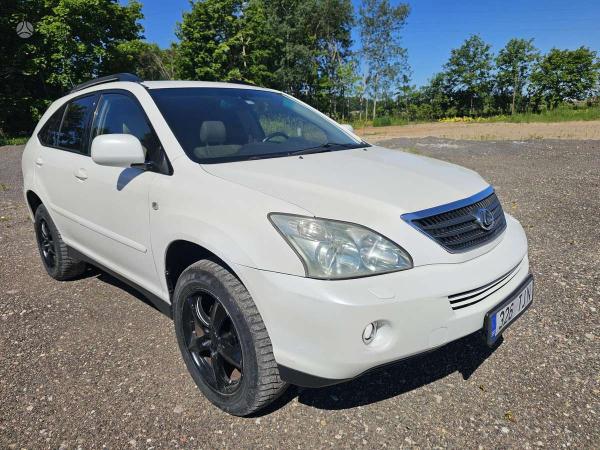 White Lexus RX 400h 2006 in Kaunas, with an engine capacity of 3.30 L and mileage of 361 thousand km for 4750 €, photo 1 on AUTOMOTO.COM.LV