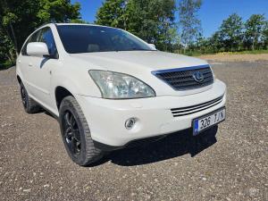 White Lexus RX 400h 2006 in Kaunas, with an engine capacity of 3.30 L and mileage of 361 thousand km for 4750 €, photo 4 on AUTOMOTO.COM.LV