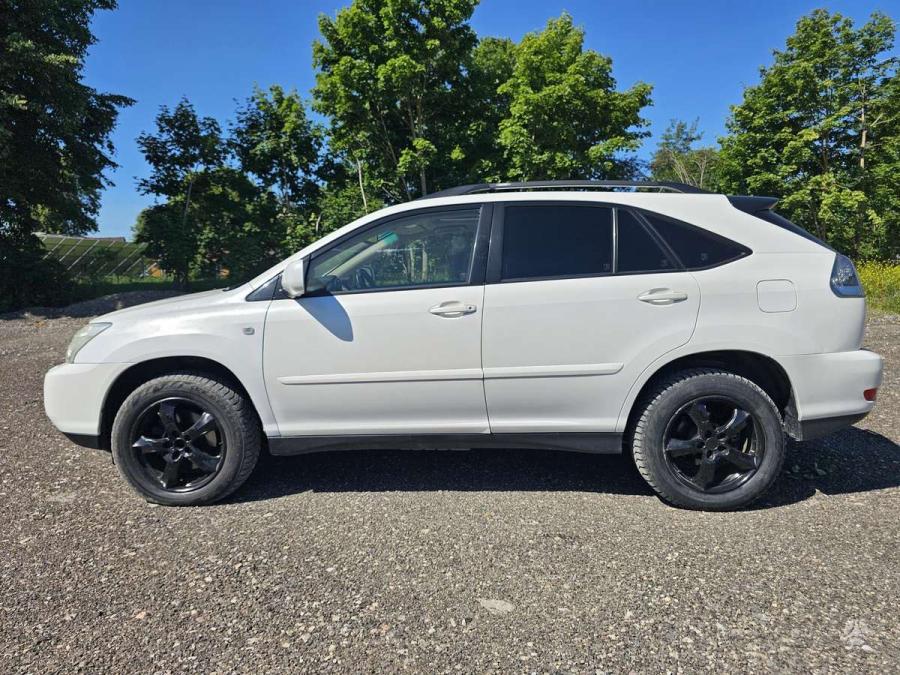White Lexus RX 400h 2006 in Kaunas, with an engine capacity of 3.30 L and mileage of 361 thousand km for 4750 €, photo 14 on AUTOMOTO.COM.LV