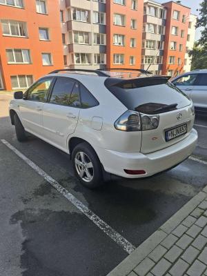 White Lexus RX 400h 2007 in Jonava, with an engine capacity of 3.31 L and mileage of 330 thousand km for 7200 €, photo  on AUTOMOTO.COM.LV