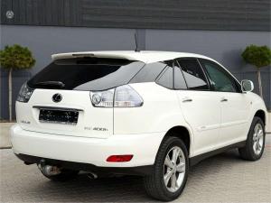 White Lexus RX 400h 2008 in Siauliai, with an engine capacity of 3.31 L and mileage of 267 thousand km for 7350 €, photo 4 on AUTOMOTO.COM.LV