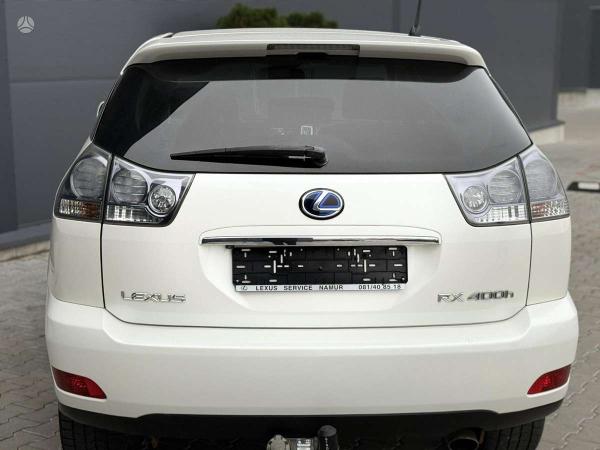 White Lexus RX 400h 2008 in Siauliai, with an engine capacity of 3.31 L and mileage of 267 thousand km for 7350 €, photo 7 on AUTOMOTO.COM.LV