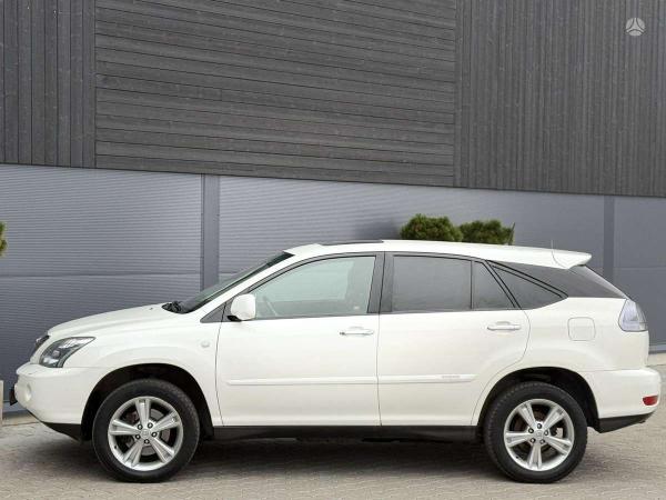 White Lexus RX 400h 2008 in Siauliai, with an engine capacity of 3.31 L and mileage of 267 thousand km for 7350 €, photo 10 on AUTOMOTO.COM.LV