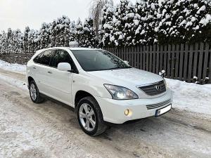 Balts Lexus RX 400h 2008 Viļņa, ar dzinēja tilpumu 3.31 L un nobraukumu 328 tūkst. km par 5999 €, foto  vietnē AUTOMOTO.COM.LV