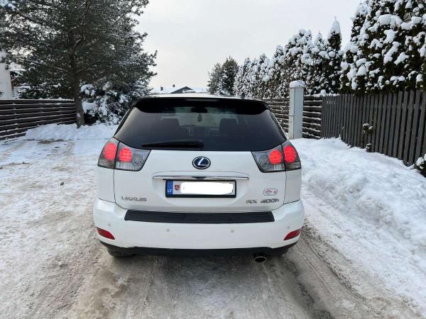 Balts Lexus RX 400h 2008 Viļņa, ar dzinēja tilpumu 3.31 L un nobraukumu 328 tūkst. km par 5999 €, foto 3 vietnē AUTOMOTO.COM.LV