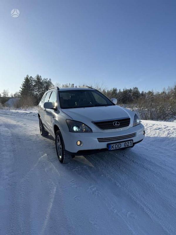 Balts Lexus RX 400h 2008 Viļņa, ar dzinēja tilpumu 3.31 L un nobraukumu 435 tūkst. km par 5900 €, foto 2 vietnē AUTOMOTO.COM.LV