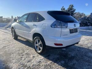 White Lexus RX 400h 2008 in Vilnius, with an engine capacity of 3.31 L and mileage of 314 thousand km for 7400 €, photo 7 on AUTOMOTO.COM.LV