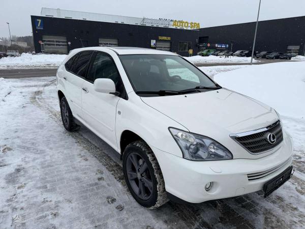 Balts Lexus RX 400h 2008 Viļņa, ar dzinēja tilpumu 3.30 L un nobraukumu 290 tūkst. km par 5850 €, foto 1 vietnē AUTOMOTO.COM.LV