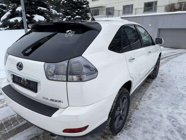Balts Lexus RX 400h 2008 Viļņa, ar dzinēja tilpumu 3.30 L un nobraukumu 290 tūkst. km par 5850 €, foto 5 vietnē AUTOMOTO.COM.LV