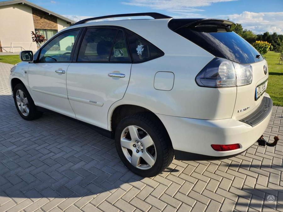 Balts Lexus RX 400h 2008 Viļņa, ar dzinēja tilpumu 3.30 L un nobraukumu 368 tūkst. km par 5950 €, foto 4 vietnē AUTOMOTO.COM.LV