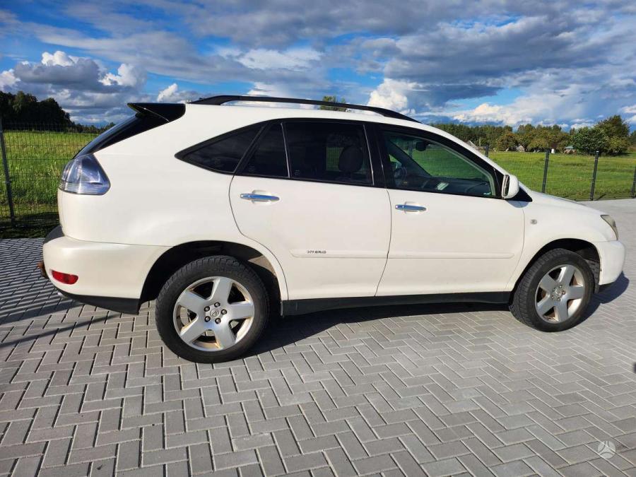 Balts Lexus RX 400h 2008 Viļņa, ar dzinēja tilpumu 3.30 L un nobraukumu 368 tūkst. km par 5950 €, foto 5 vietnē AUTOMOTO.COM.LV