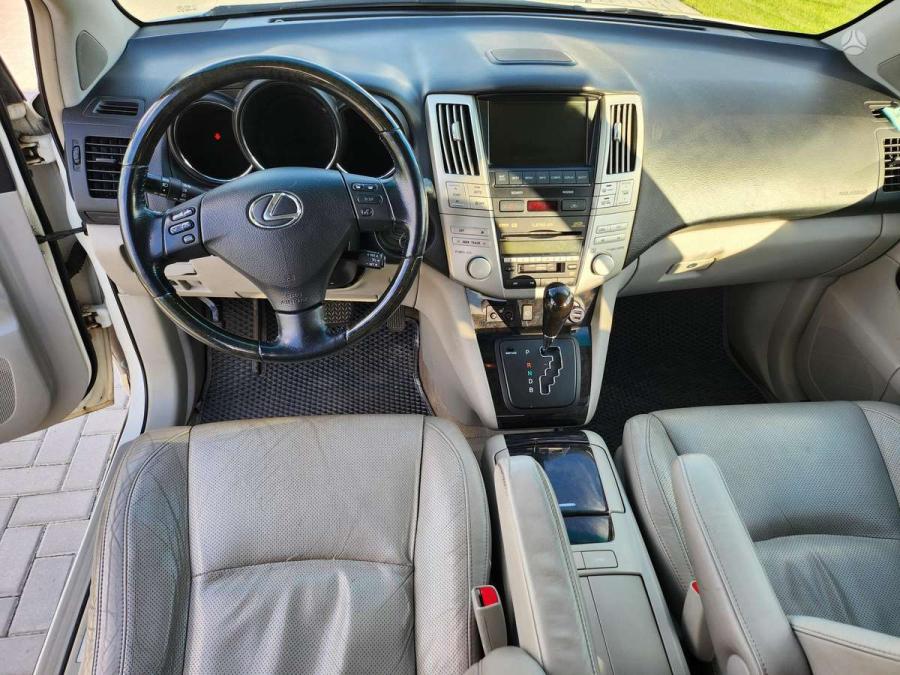 Balts Lexus RX 400h 2008 Viļņa, ar dzinēja tilpumu 3.30 L un nobraukumu 368 tūkst. km par 5950 €, foto 9 vietnē AUTOMOTO.COM.LV