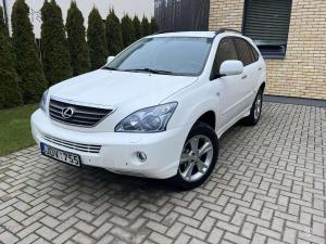 Balts Lexus RX 400h 2009 Viļņa, ar dzinēja tilpumu 0.00 L un nobraukumu 130 tūkst. km par 7000 €, foto  vietnē AUTOMOTO.COM.LV