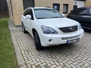 White Lexus RX 400h 2009 in Vilnius, with an engine capacity of 0.00 L and mileage of 130 thousand km for 7000 €, photo 2 on AUTOMOTO.COM.LV