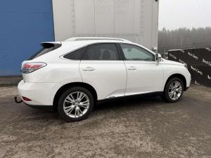 White Lexus RX 400h 2009 in Kaunas, with an engine capacity of 3.46 L and mileage of 265 thousand km for 9900 €, photo 8 on AUTOMOTO.COM.LV