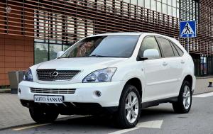 Balts Lexus RX 400h 2009 Tauragė, ar dzinēja tilpumu 3.30 L un nobraukumu 301 tūkst. km par 7200 €, foto  vietnē AUTOMOTO.COM.LV