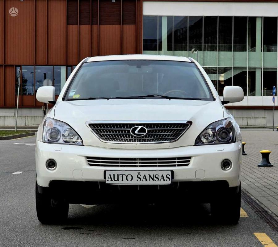 Balts Lexus RX 400h 2009 Tauragė, ar dzinēja tilpumu 3.30 L un nobraukumu 301 tūkst. km par 7200 €, foto 4 vietnē AUTOMOTO.COM.LV