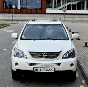 Balts Lexus RX 400h 2009 Tauragė, ar dzinēja tilpumu 3.30 L un nobraukumu 301 tūkst. km par 7200 €, foto 5 vietnē AUTOMOTO.COM.LV