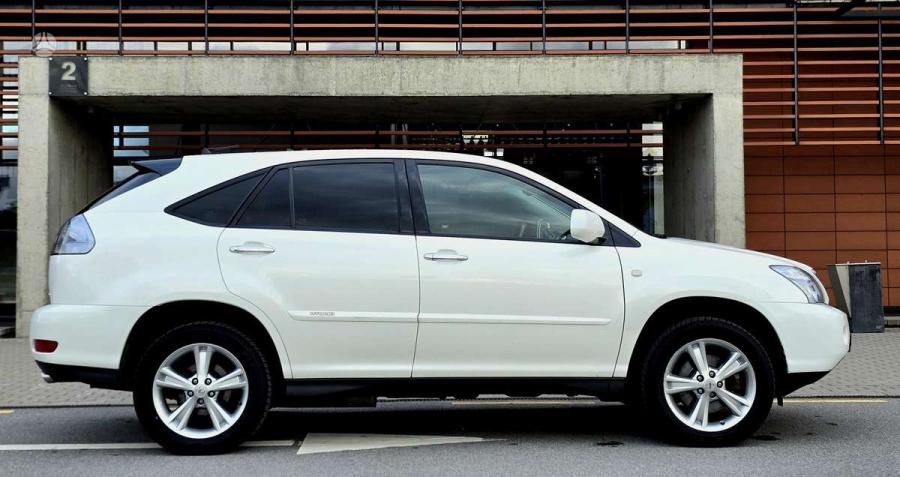 Balts Lexus RX 400h 2009 Tauragė, ar dzinēja tilpumu 3.30 L un nobraukumu 301 tūkst. km par 7200 €, foto 7 vietnē AUTOMOTO.COM.LV
