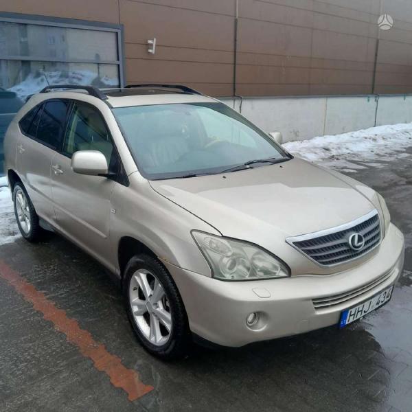 Yellow Lexus RX 400h 2007 in Vilnius, with an engine capacity of 3.30 L and mileage of 399 thousand km for 5 €, photo 1 on AUTOMOTO.COM.LV