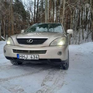 Yellow Lexus RX 400h 2007 in Vilnius, with an engine capacity of 3.30 L and mileage of 399 thousand km for 5 €, photo 4 on AUTOMOTO.COM.LV