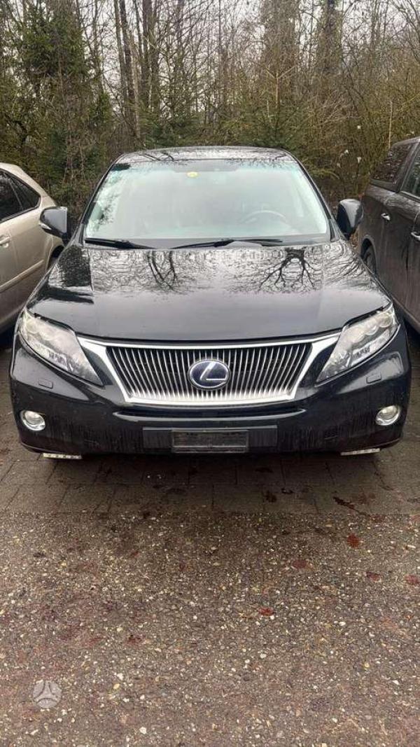 Black Lexus RX 450h 2009 in Vilnius, with an engine capacity of 3.50 L and mileage of 240 thousand km for 9999 €, photo 3 on AUTOMOTO.COM.LV