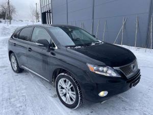 Melns Lexus RX 450h 2009 Viļņa, ar dzinēja tilpumu 3.50 L un nobraukumu 240 tūkst. km par 10000 €, foto  vietnē AUTOMOTO.COM.LV