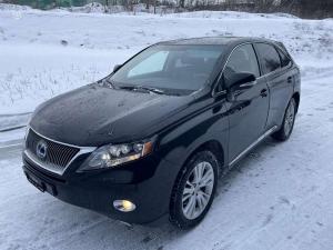 Black Lexus RX 450h 2009 in Vilnius, with an engine capacity of 3.50 L and mileage of 240 thousand km for 10000 €, photo 6 on AUTOMOTO.COM.LV