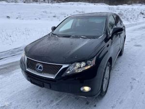 Black Lexus RX 450h 2009 in Vilnius, with an engine capacity of 3.50 L and mileage of 240 thousand km for 10000 €, photo 7 on AUTOMOTO.COM.LV
