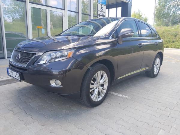 Black Lexus RX 450h 2009 in Vilnius, with an engine capacity of 3.50 L and mileage of 238 thousand km for 12400 €, photo 1 on AUTOMOTO.COM.LV